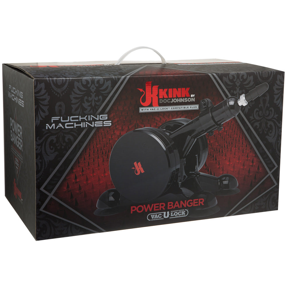 Kink Fucking Machines Power Banger Black – The Deep End E. P